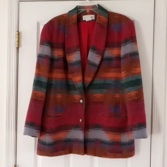 Casual Corner | Jackets & Coats | Vintage Casual Corner Western Style ...